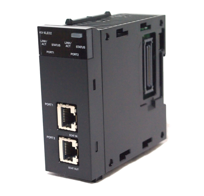 KEYENCE KV-XLE02 PLC Ethernet Unit | Industrial Automation